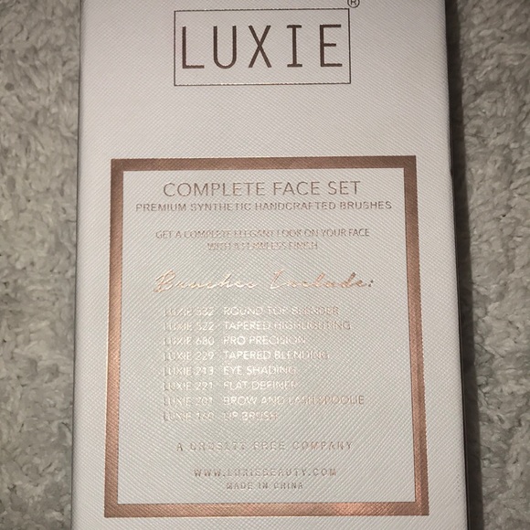 Luxie | Makeup | New Luxie Brushes Complete Face Set | Poshmark
